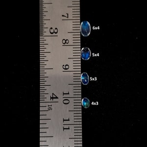 Natural Rainbow MOONSTONE 4x3/5x3/5x4/6x4 Mm Oval-shaped Faceted, Nice ...