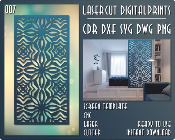 Laser cut Screen SVG DXF CDR vector Instant download | Etsy