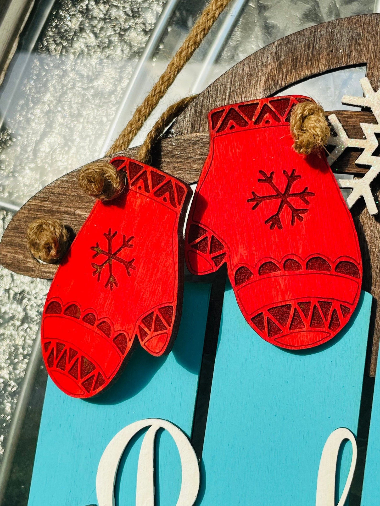Cold Outside Sled Door Hanger - Etsy