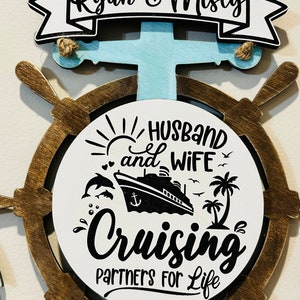 Custom Cruise Tracker Door Sign - Etsy