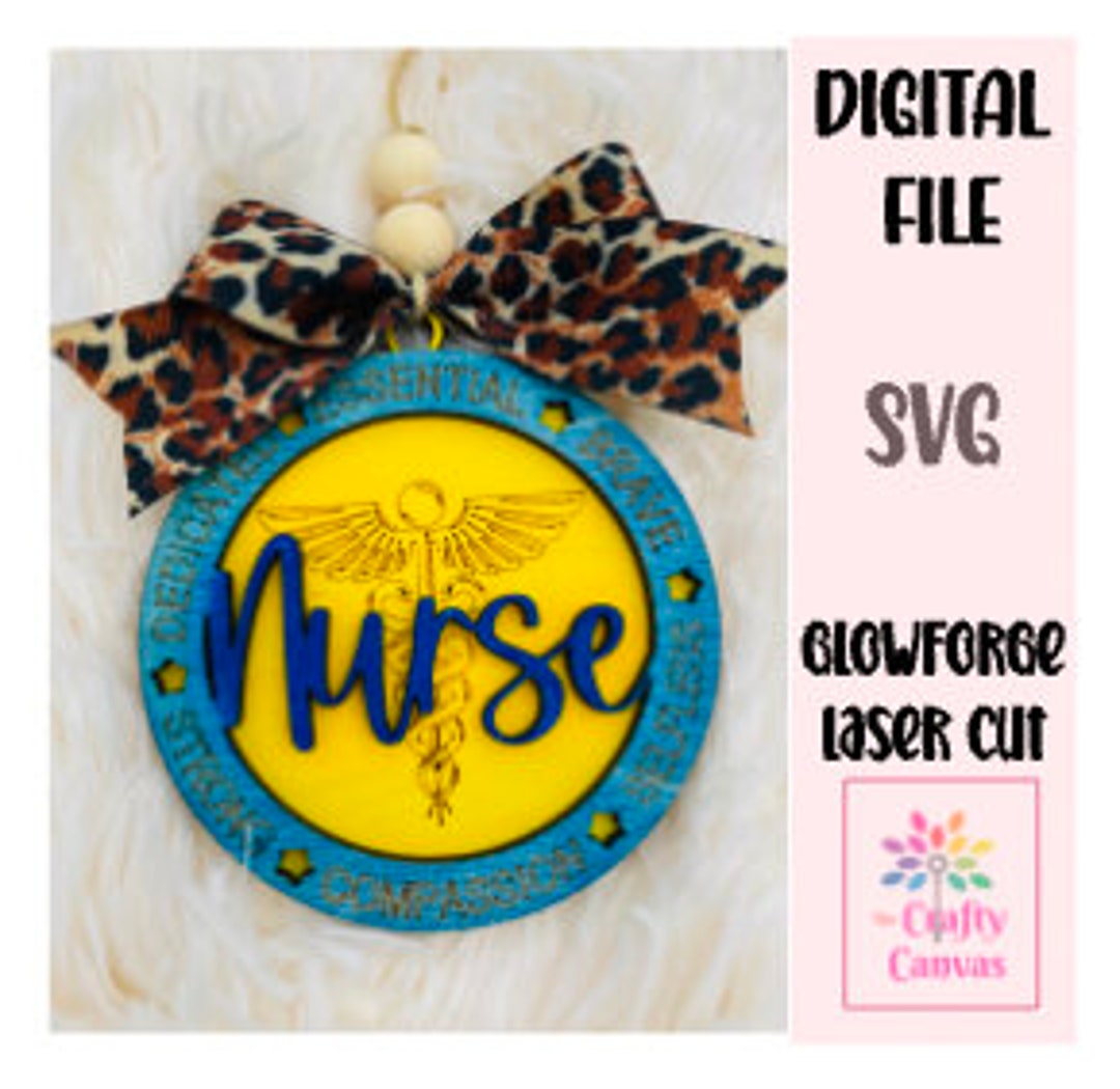 Nurse Car Charm Digital SVG File ONLY Etsy nurse-car-charm-digital-svg-file-only-etsy