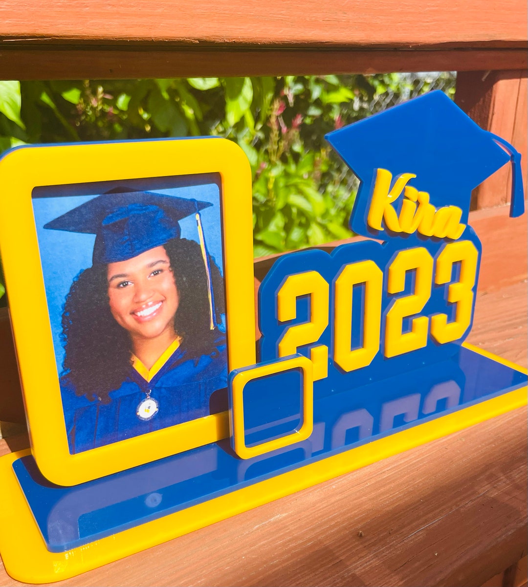 Photo Frame Graduation QR Sign - Etsy