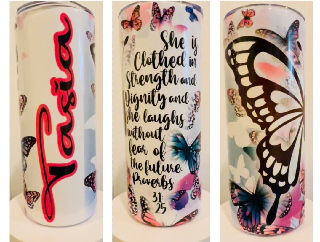 Custom Sublimated Stainless Steel Tumbler - Etsy