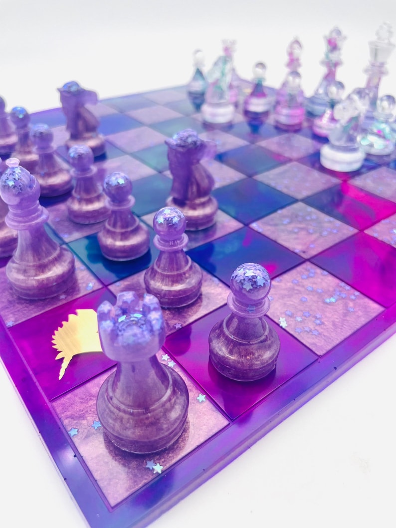 Unicorn Chess Set 12.5 Board - Etsy