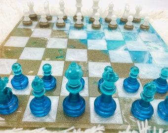 Ocean Chess Set - Etsy