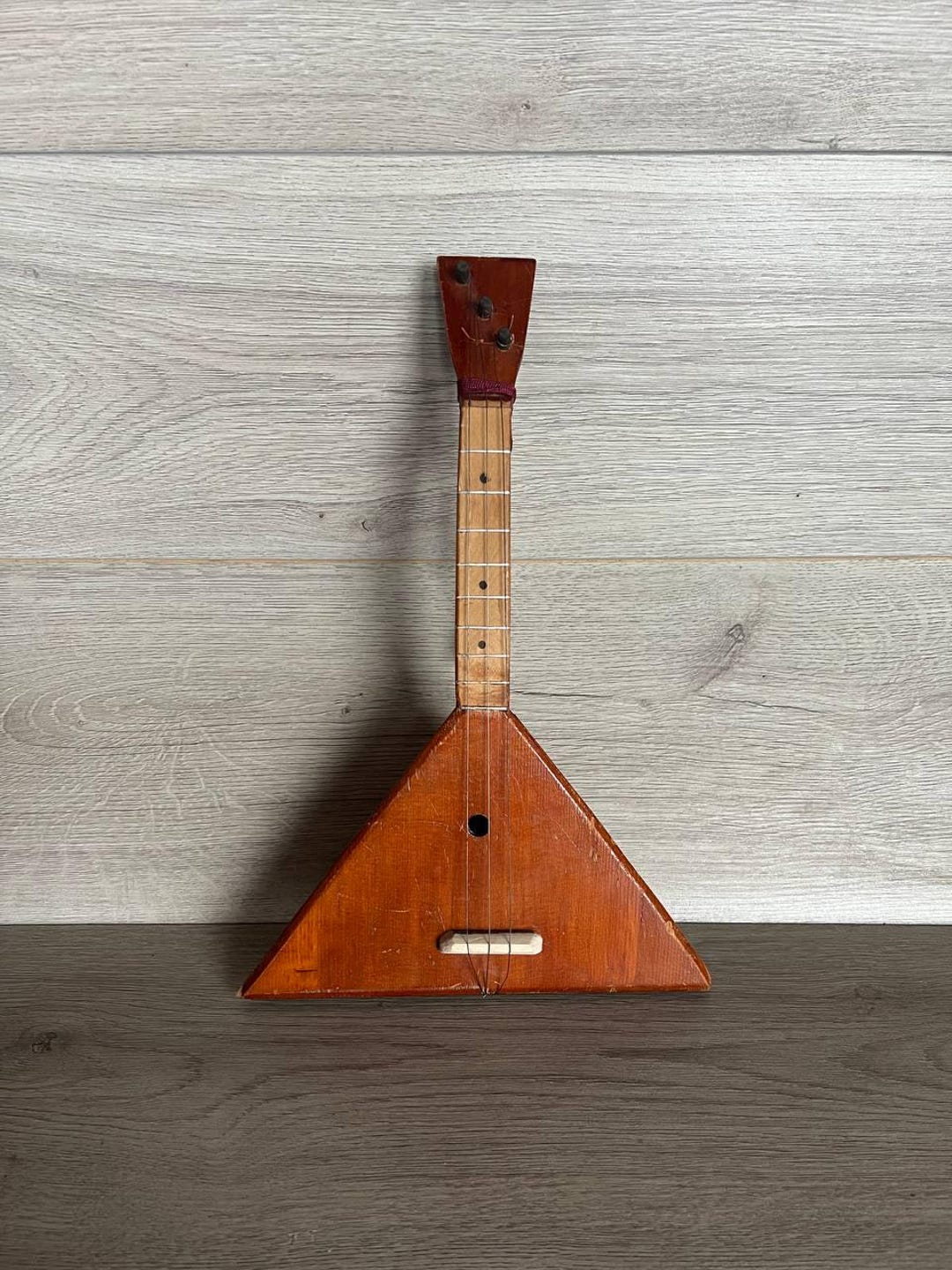 Vintage Children's Wooden Balalaika: USSR Musical Toy, 1980s - Etsy