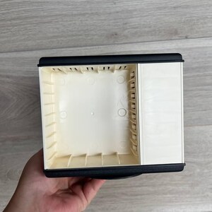 Vintage Cassette Rack Spinnable Music Tape Stand Holder Audio Cassette ...