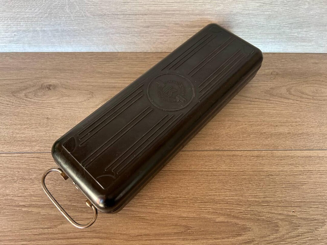 Vintage Bakelite Box With Handle Soviet Military Container Military Box ...