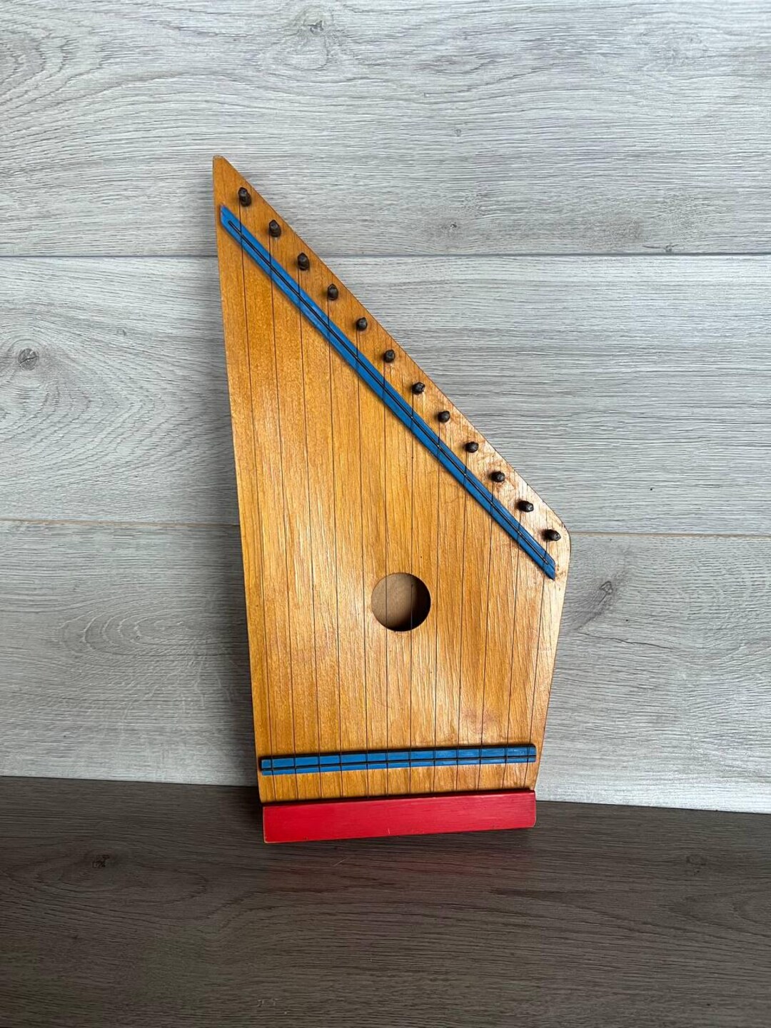 Vintage Gusli Psaltery, USSR Stringed Instrument, Folk Toy - Etsy