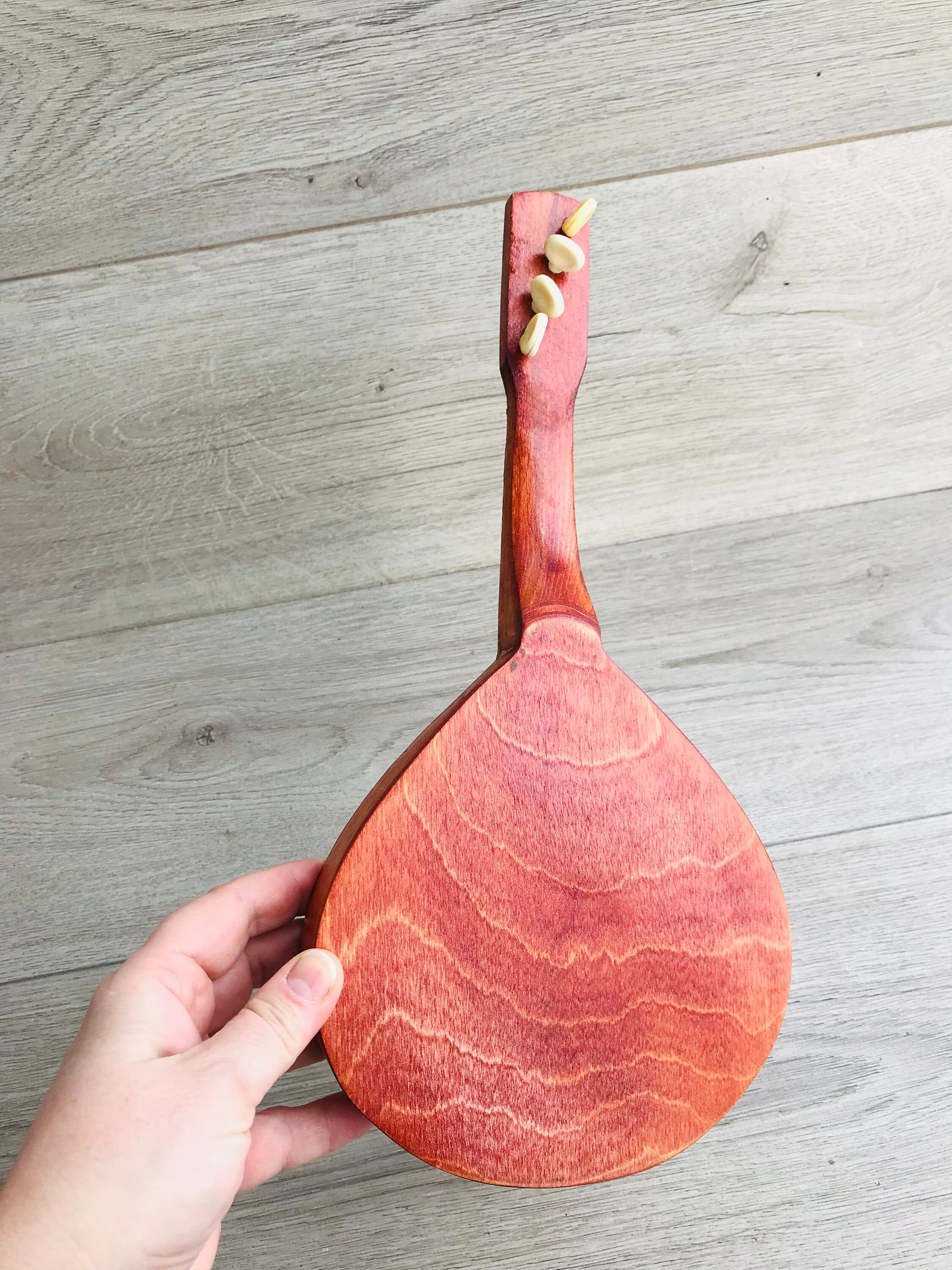 Vintage Children's Toy Mandolin Wooden Toy Stringed | Etsy