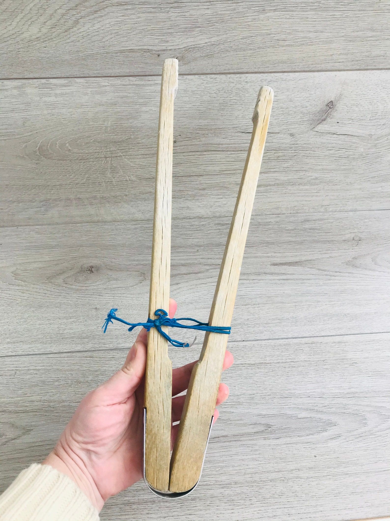 Vintage laundry wooden tongs Primitive washing tongs Rustic | Etsy