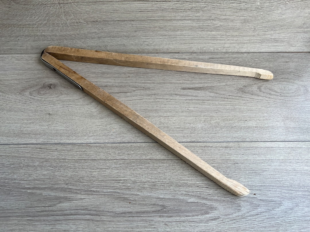 Vintage Laundry Wooden Tongs Primitive Washing Tongs Rustic Laundry ...