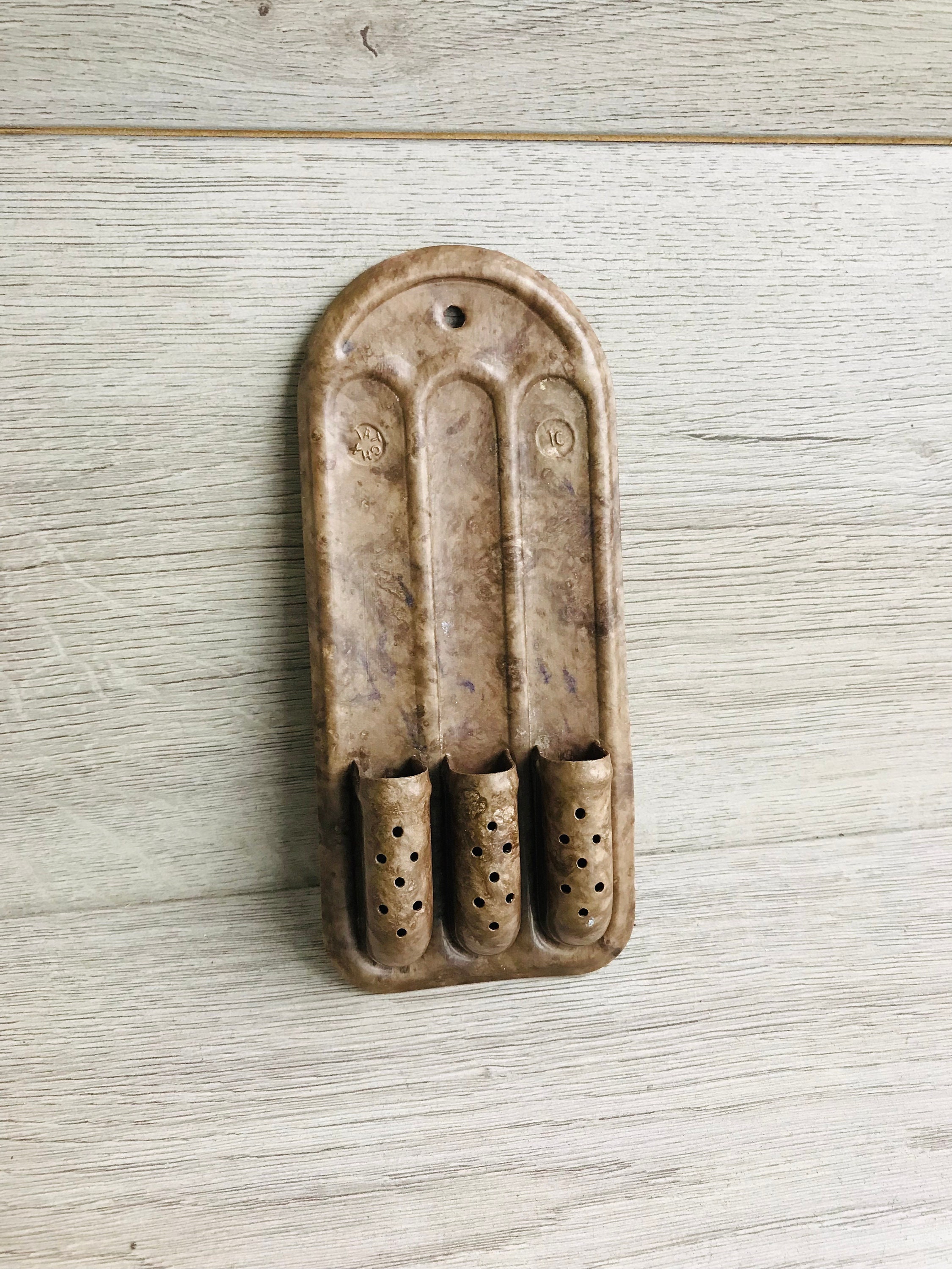 Vintage Brown Plastic Toothbrush Holder: Wall Mounted Bathroom Decor - Etsy