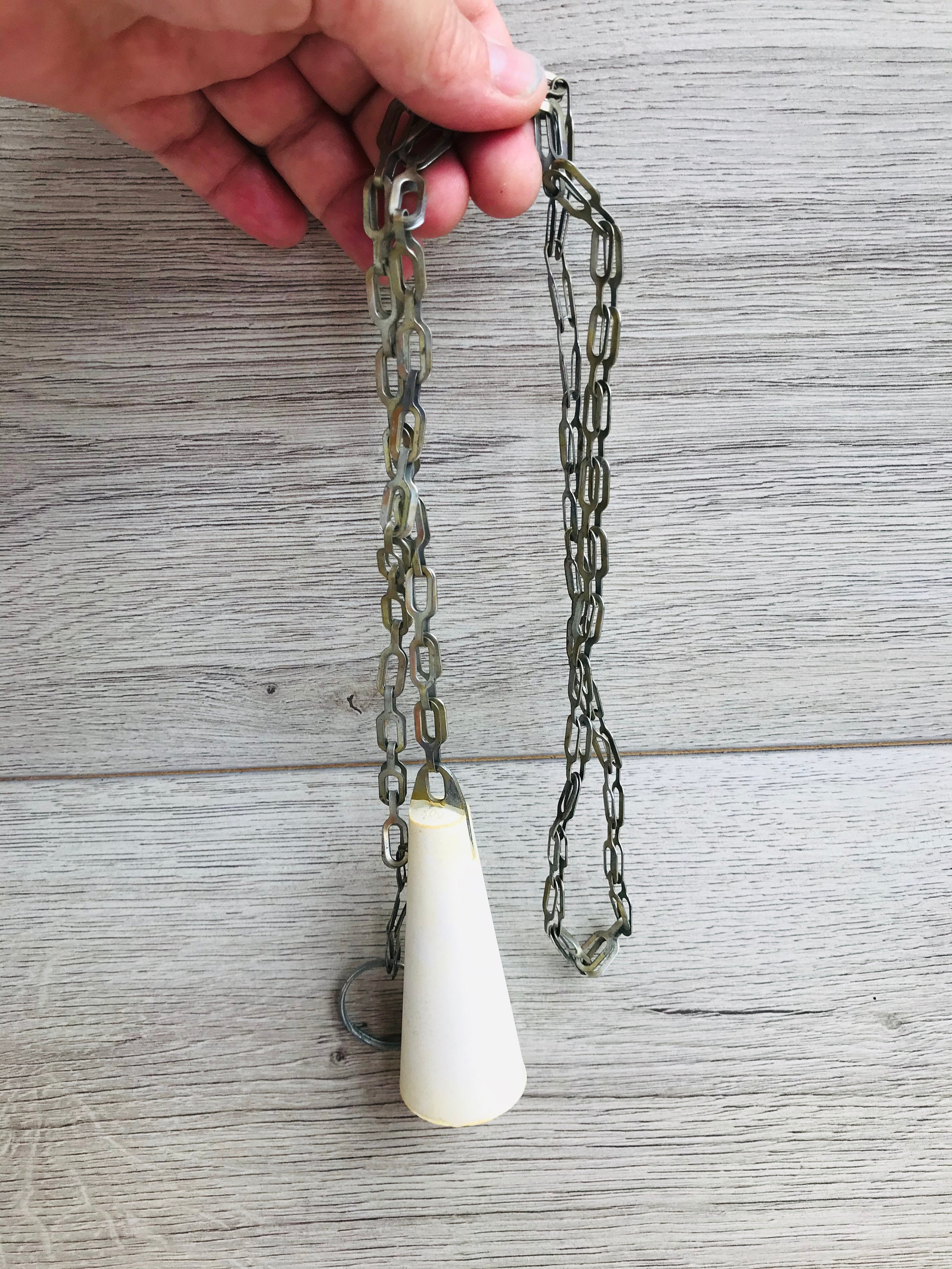 Tira de la cadena del inodoro de plástico vintage Tirón del - Etsy España