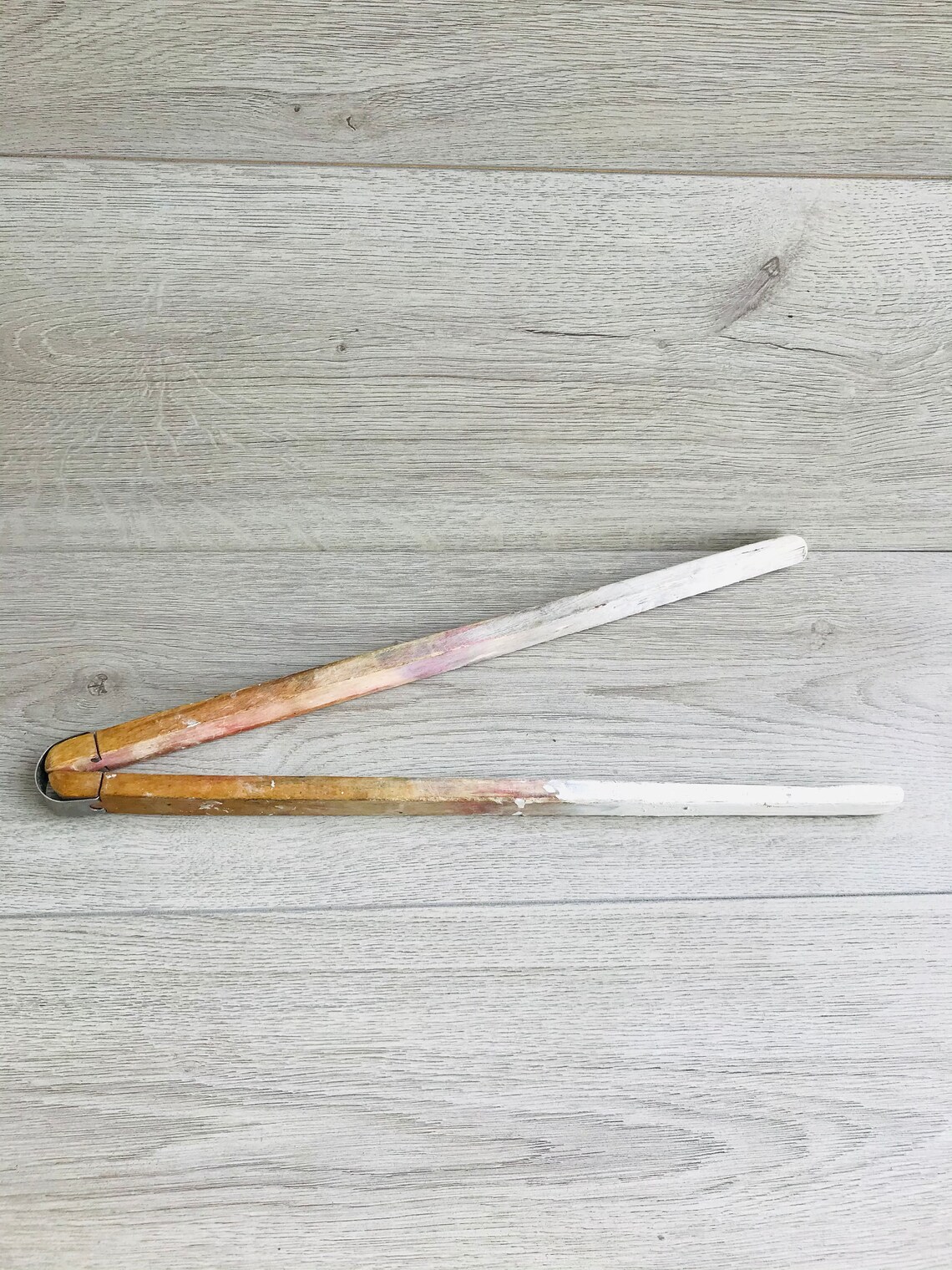 Vintage Laundry Wooden Tongs Primitive Washing Tongs Rustic - Etsy