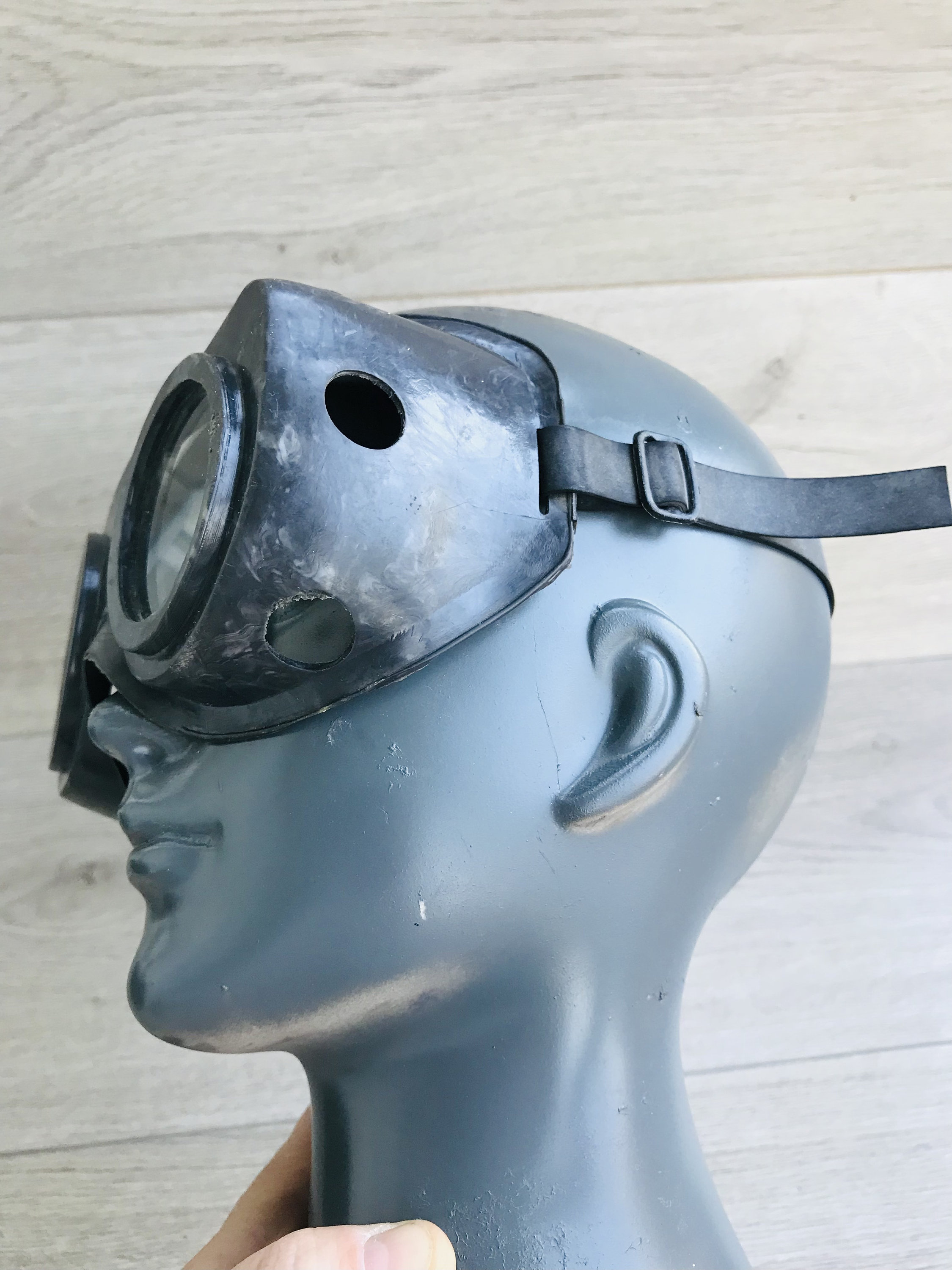 Vintage Industrial Safety Goggles Vintage Round Glasses Safety | Etsy