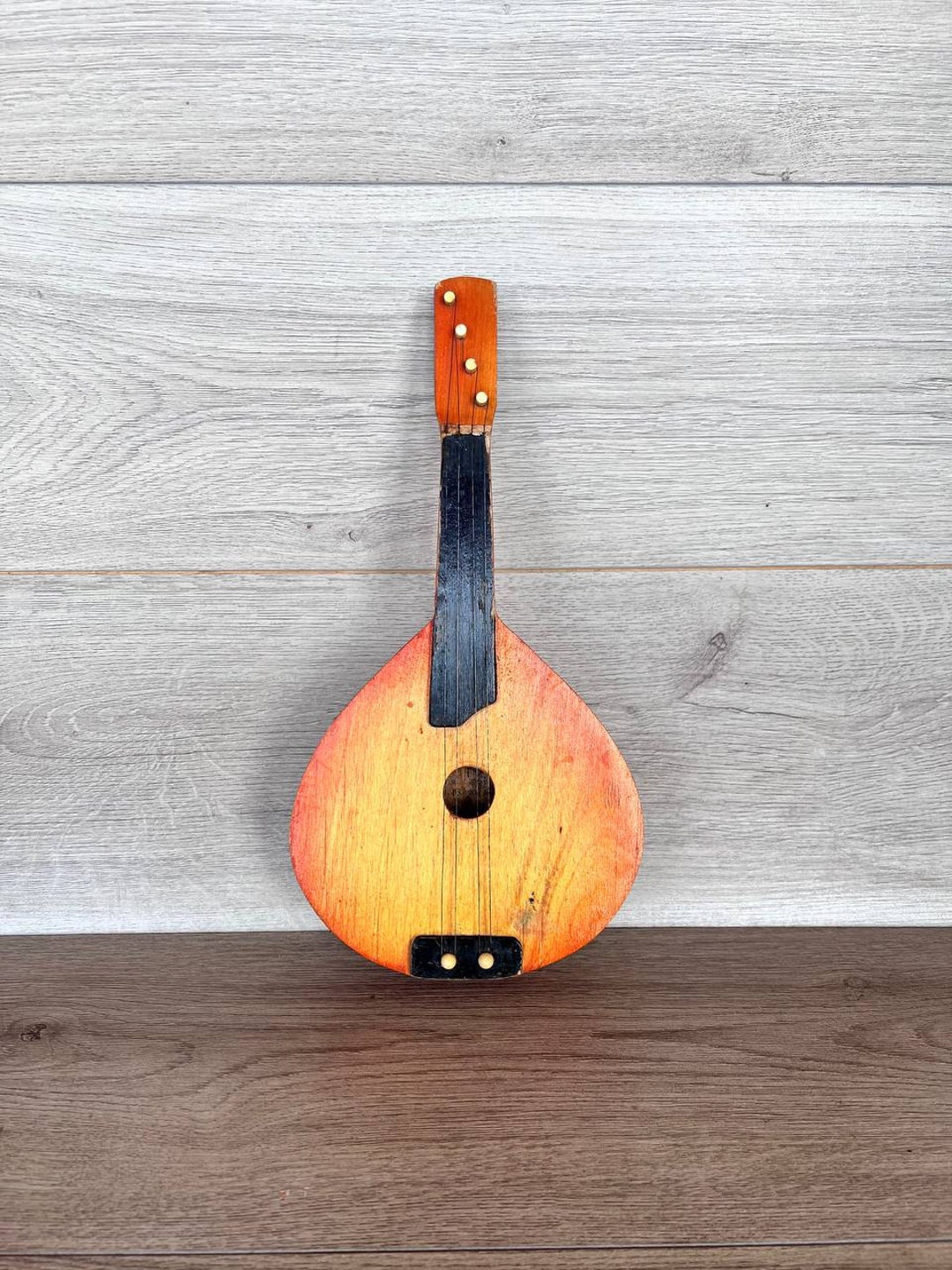 Jouet vintage mandoline pour enfants instrument à cordes jouet en bois ...