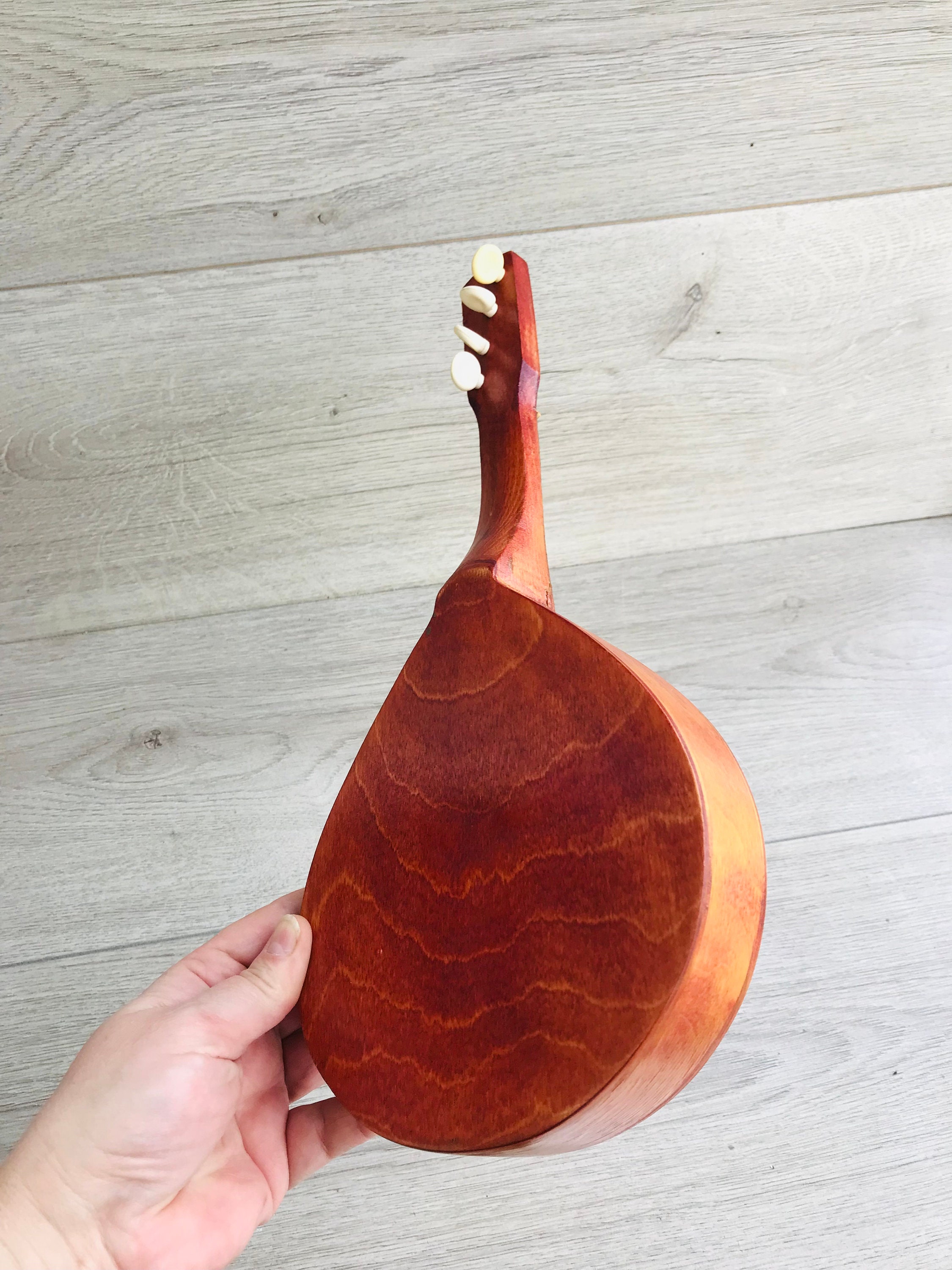 Vintage Children's Toy Mandolin Wooden Toy Stringed | Etsy