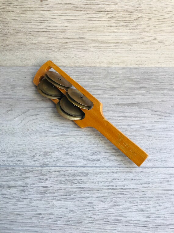 Old Musical Percussion Instruments Vintage Hand Tambourine - Etsy