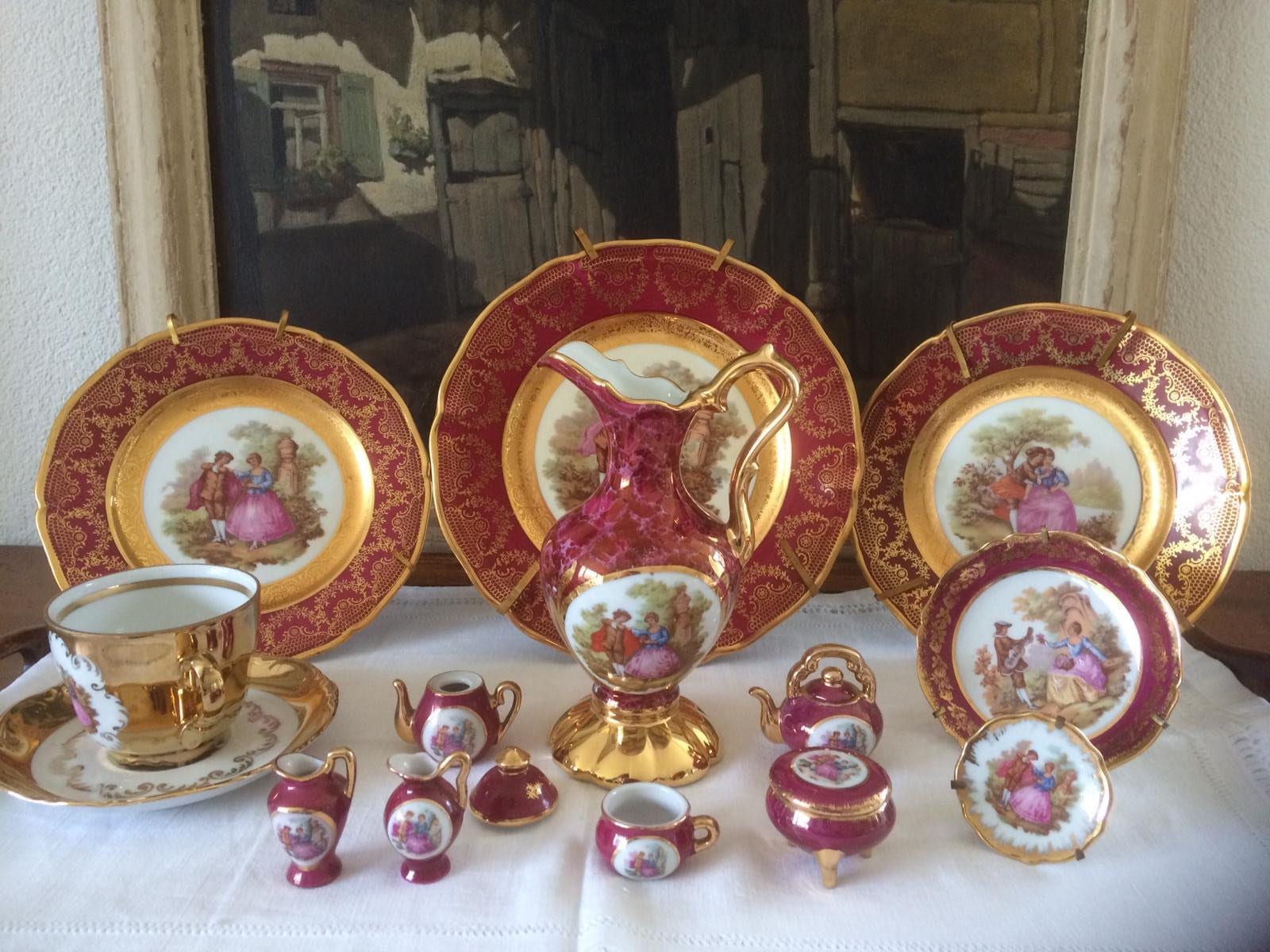 Limoges Set 16 Pieces With Miniatures FREE SHIPPING Gift for - Etsy