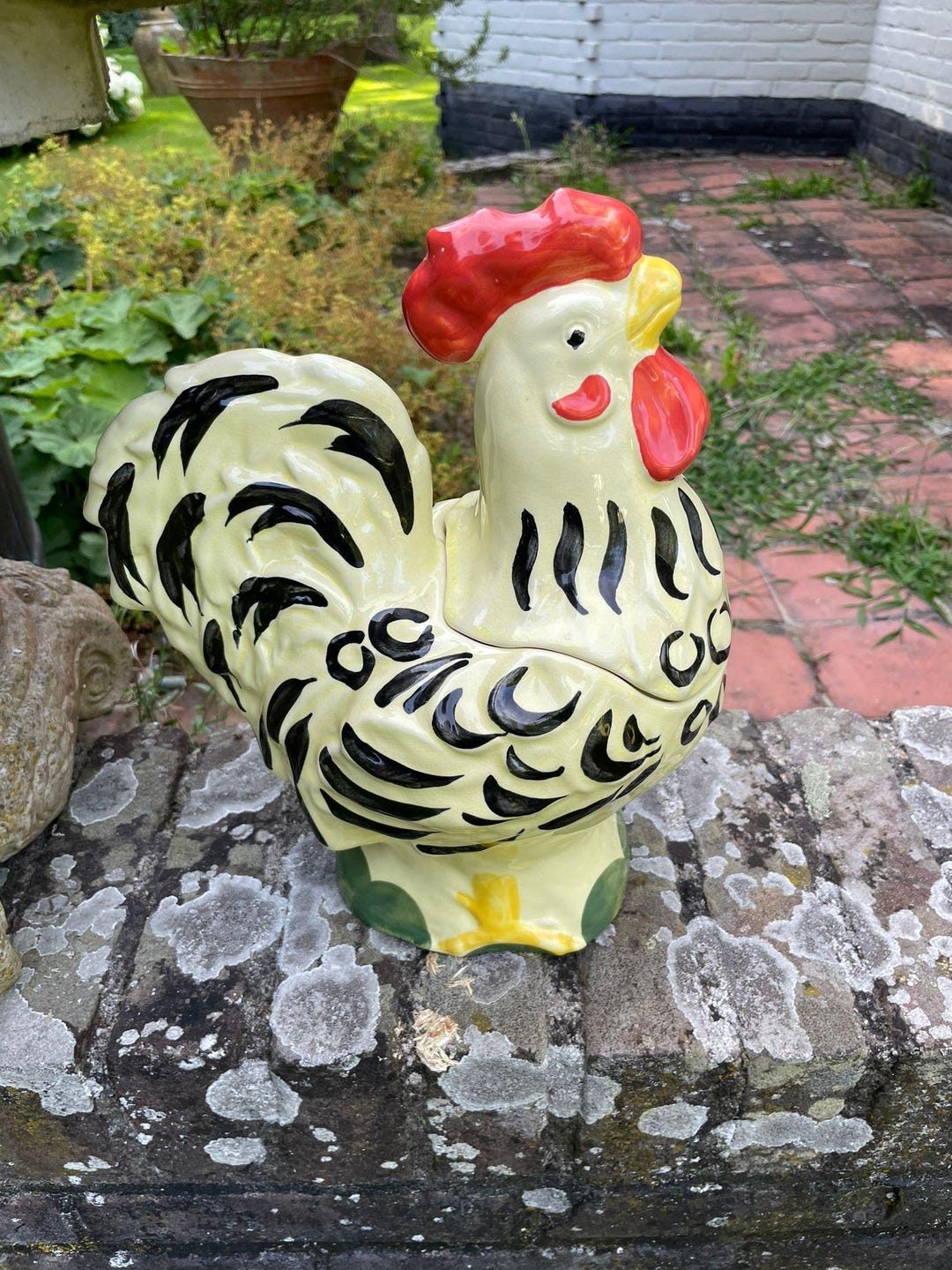 Faïencerie Zeller Rooster Storage Jar, Gift for Her, Birthday Gift - Etsy