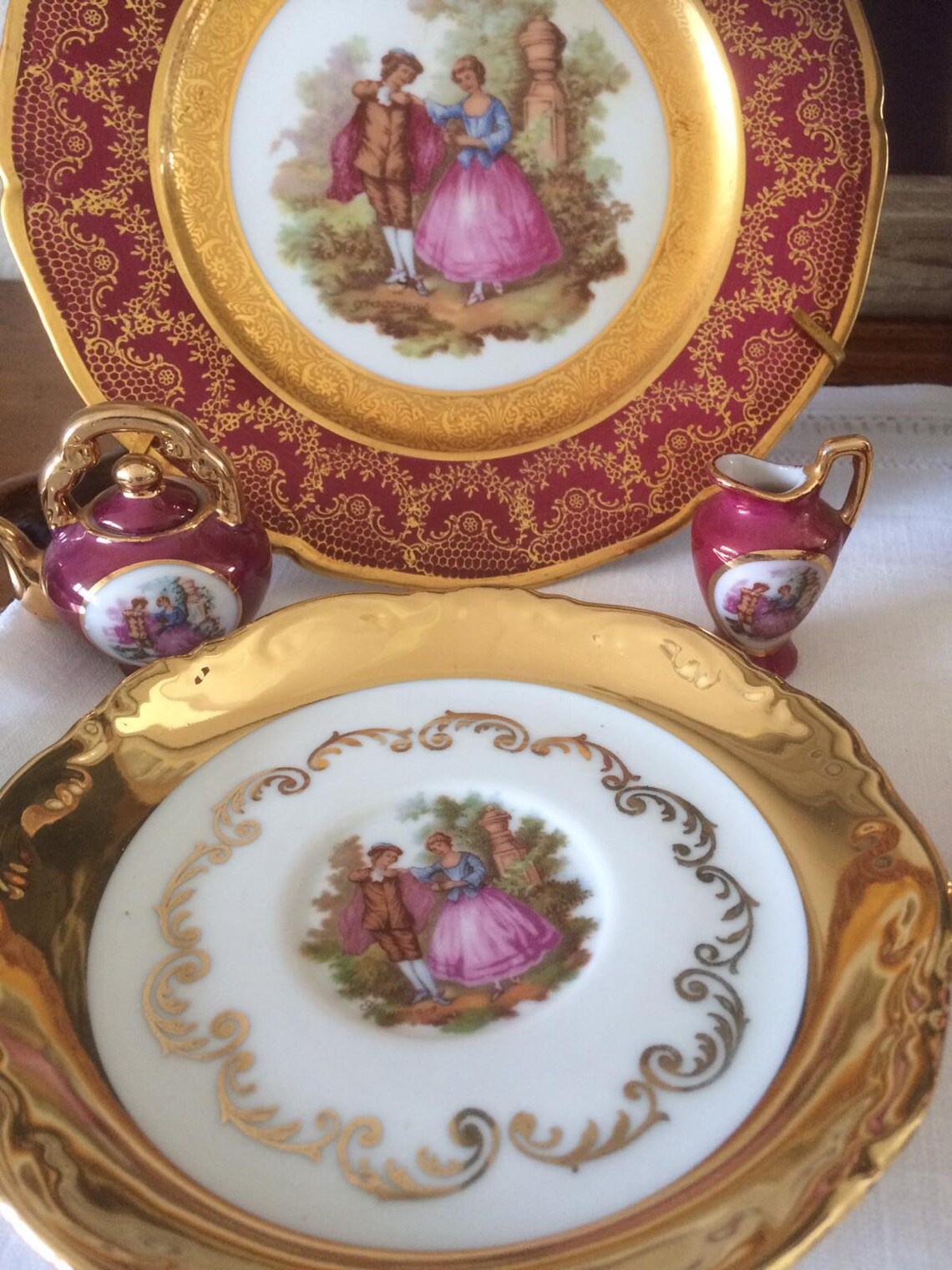 Limoges Set 16 Pieces With Miniatures Gift for Her - Etsy