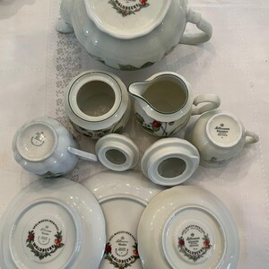 Seltmann Weiden Marie-luise Waldbeere Porcelain Tea and Pastry Service ...