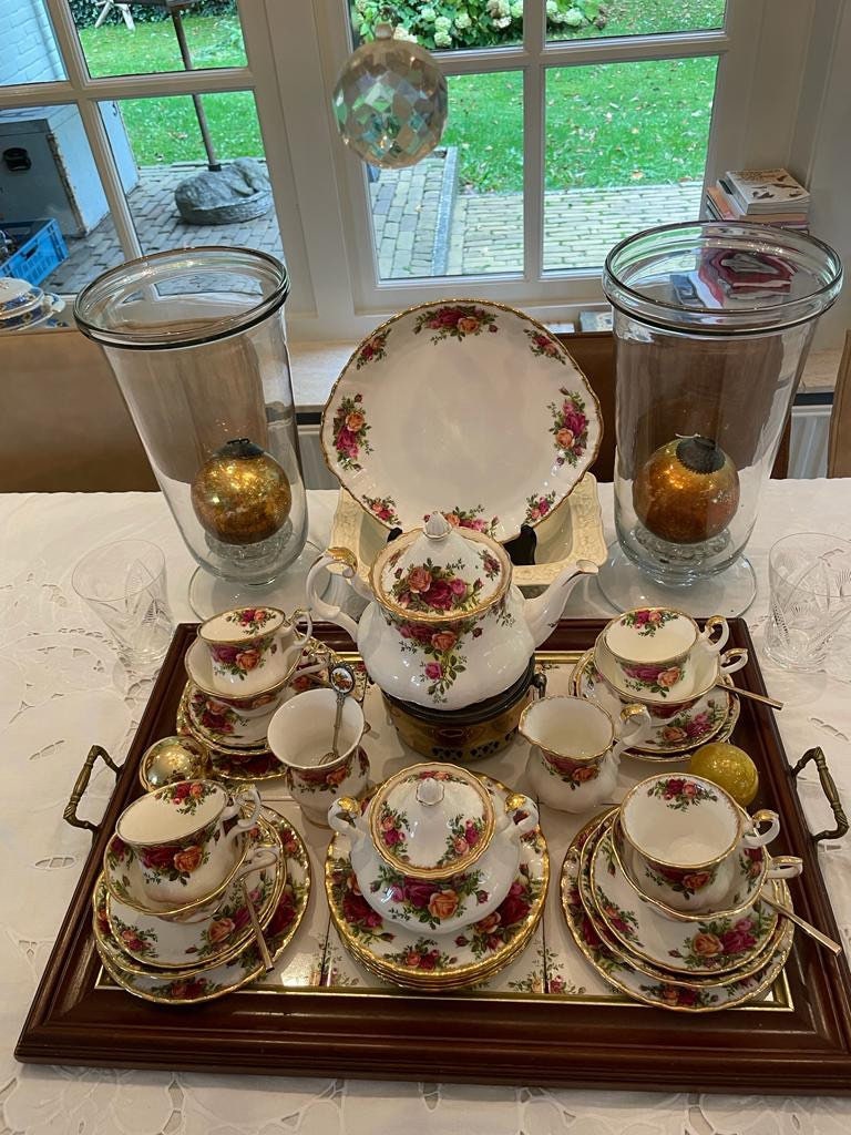 Royal Albert Old Country Roses Tea Service Including Original - Etsy