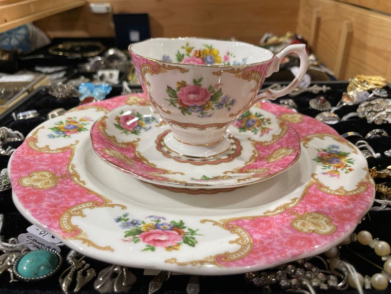Royal Albert Lady Carlyle Déjeuner Service, Gift for Her, Birthday Gift ...
