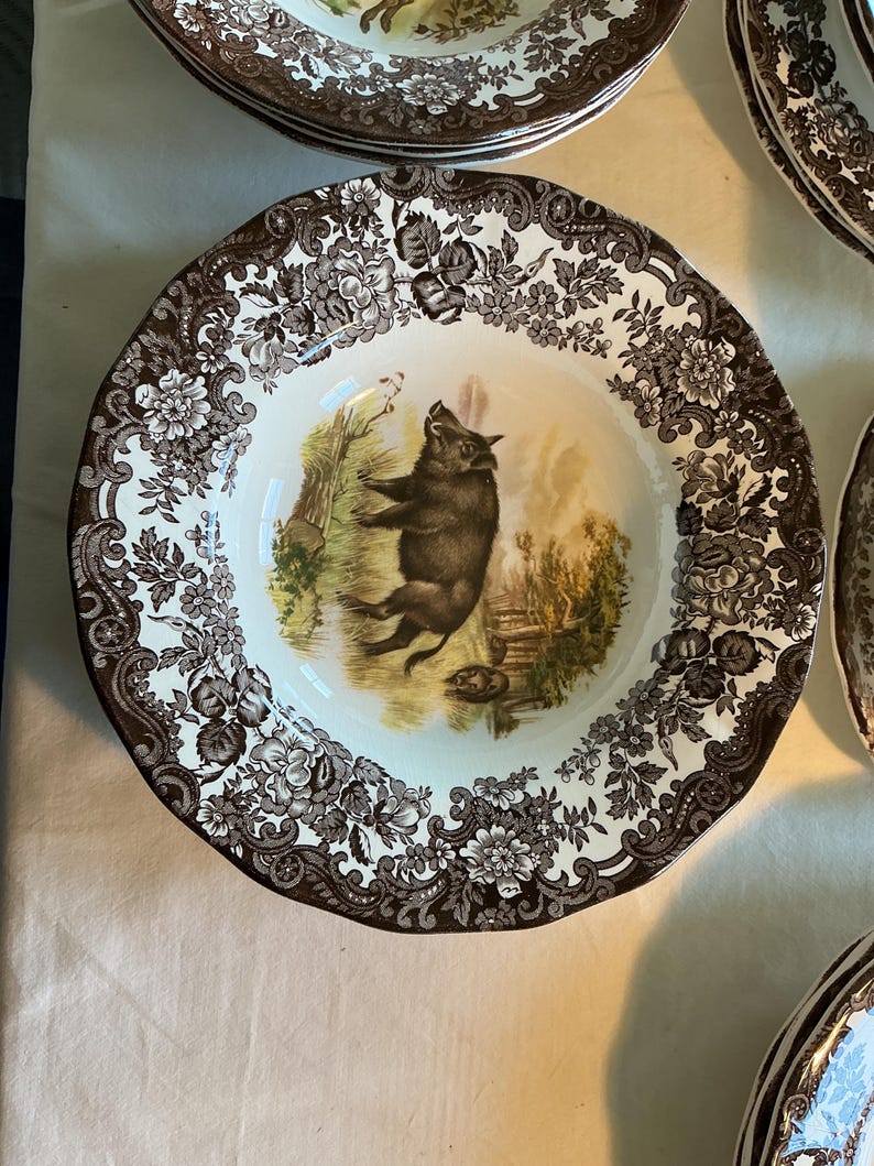 Palissy Game Series Dinnerware Open Stock Items, Dinner & Soup Plates ...