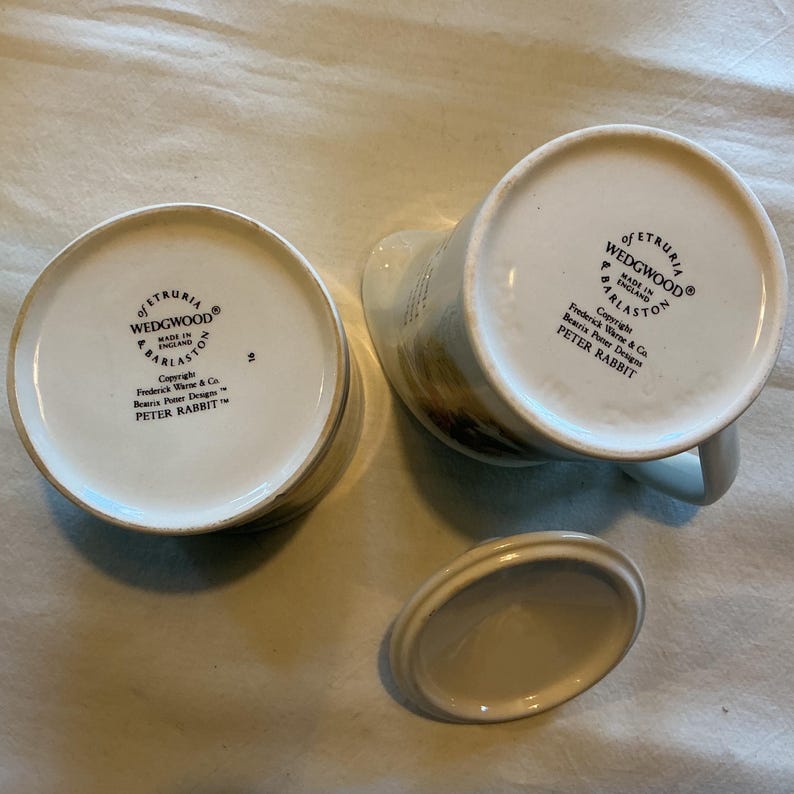 Wedgwood Beatrix Potter, Peter Rabbit individueel verkochte items ...