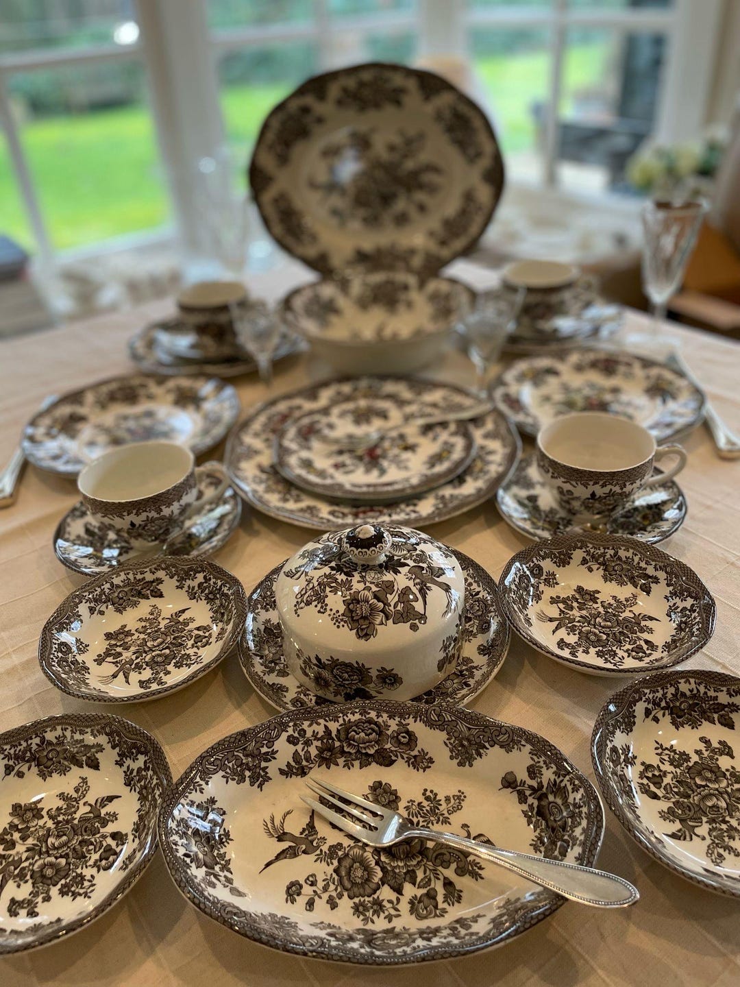 Wedgwood Asiatic/oriental Pheasants Breakfast Set for 4 Place Settings ...
