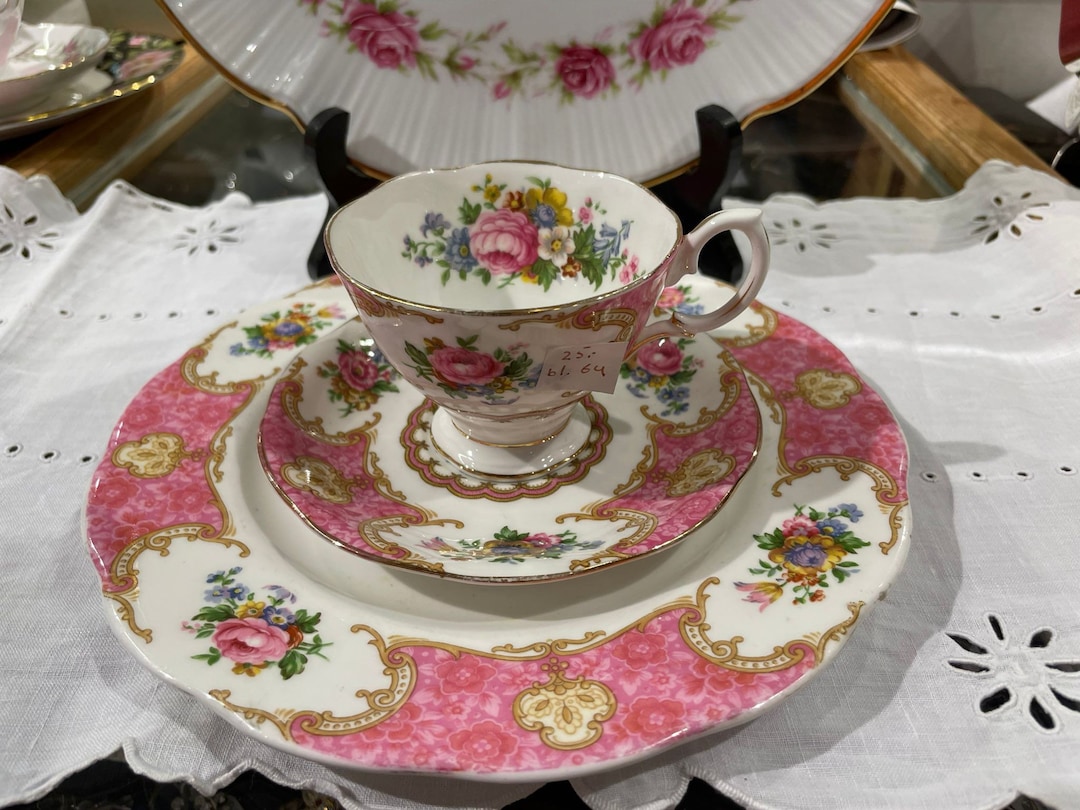 Royal Albert Lady Carlyle Déjeuner Service, Gift for Her, Birthday Gift ...