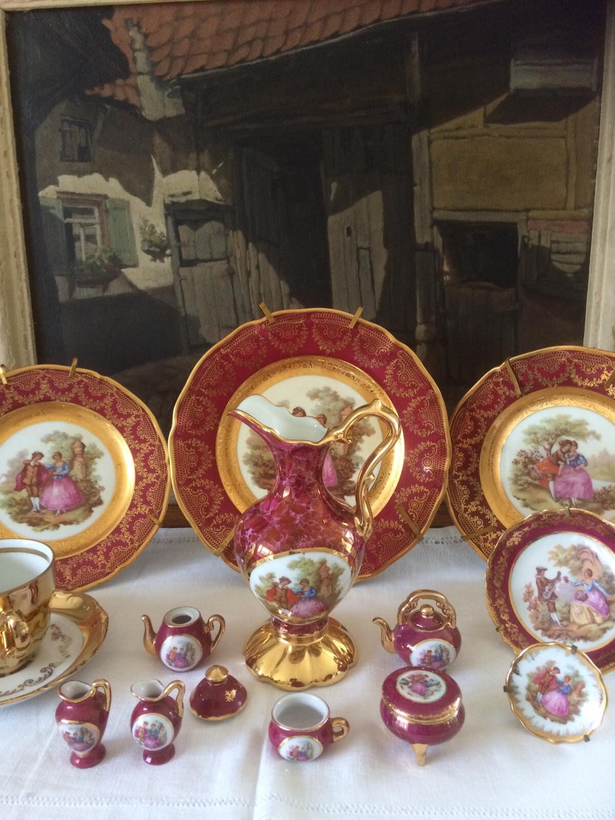 Limoges Set 16 Pieces With Miniatures FREE SHIPPING Gift for - Etsy