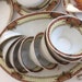 Victoria Bone China 35 Pieces Breakfast Service With 18 Karat Gold ...