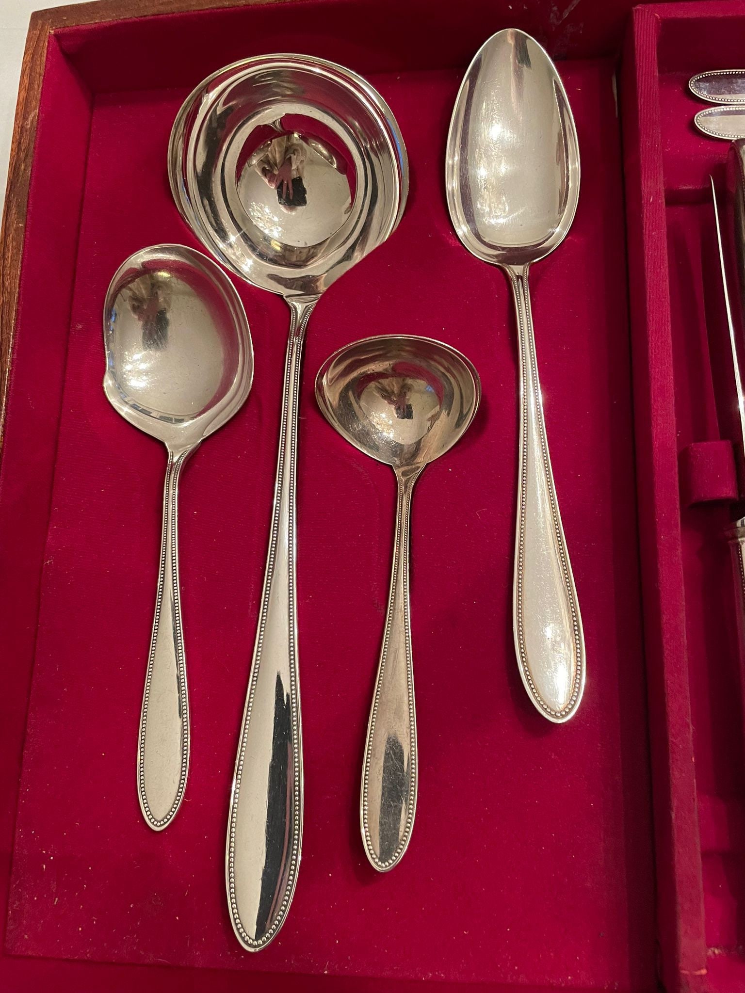 WMF Cutlery Pearl Rim Silver Plated Patent 90 for 8 Place - Etsy