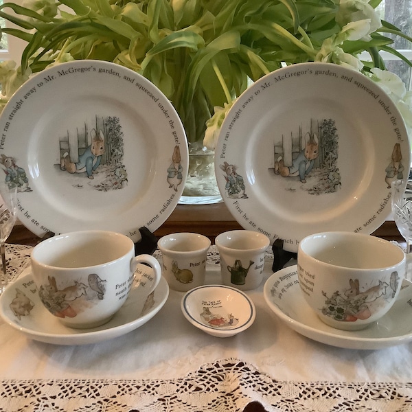Wedgwood Peter Rabbit - Etsy