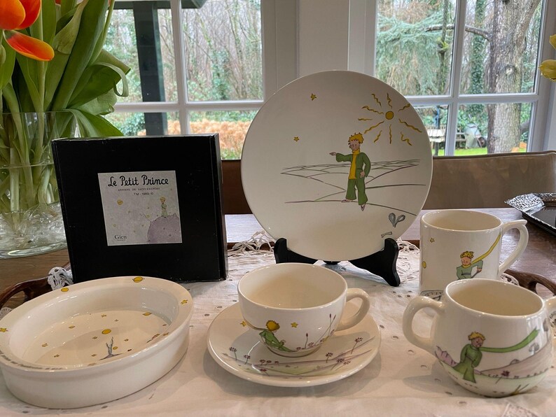 Faïencerie De Gien Le Petit Prince Items, Teacup, Mug, Bowl, Plates ...