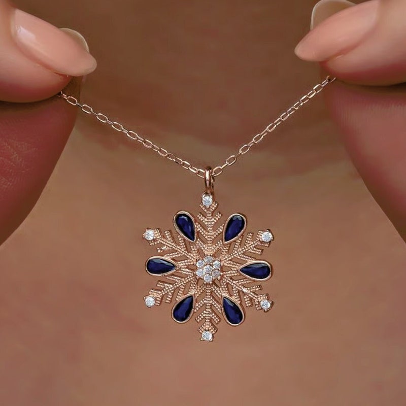 Snowflake Jewelry - Etsy