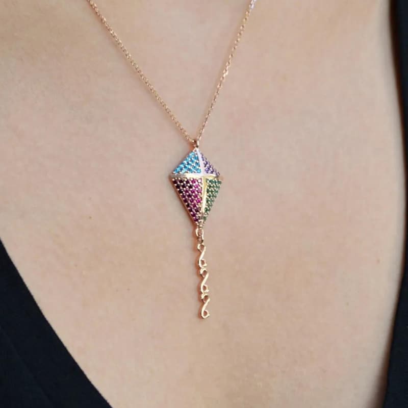 Kite Necklace - Etsy