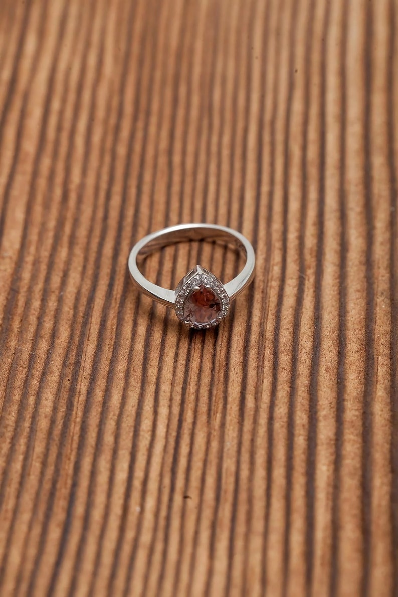 Drop Model Ring 925 Sterling Silver With Zultanite Stone for - Etsy