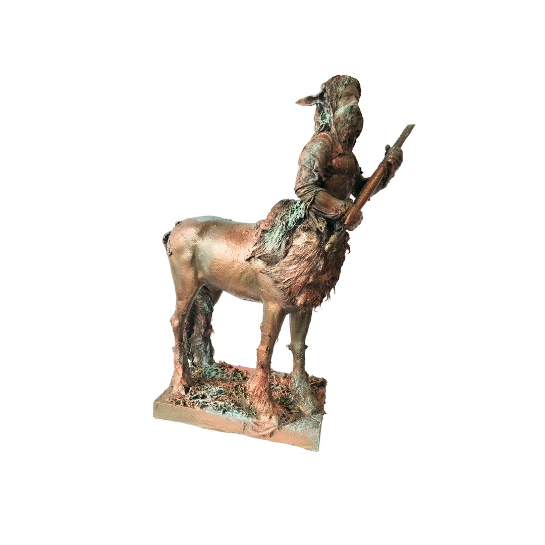 Centaur Patronus Glow in the Dark Sculpture Copper Effect - Etsy