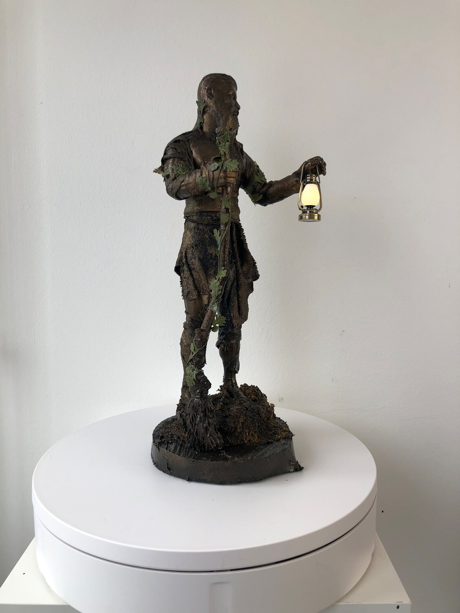 The Oak King Yule Bringer of Light Miniature Lantern Pagan Woodland ...