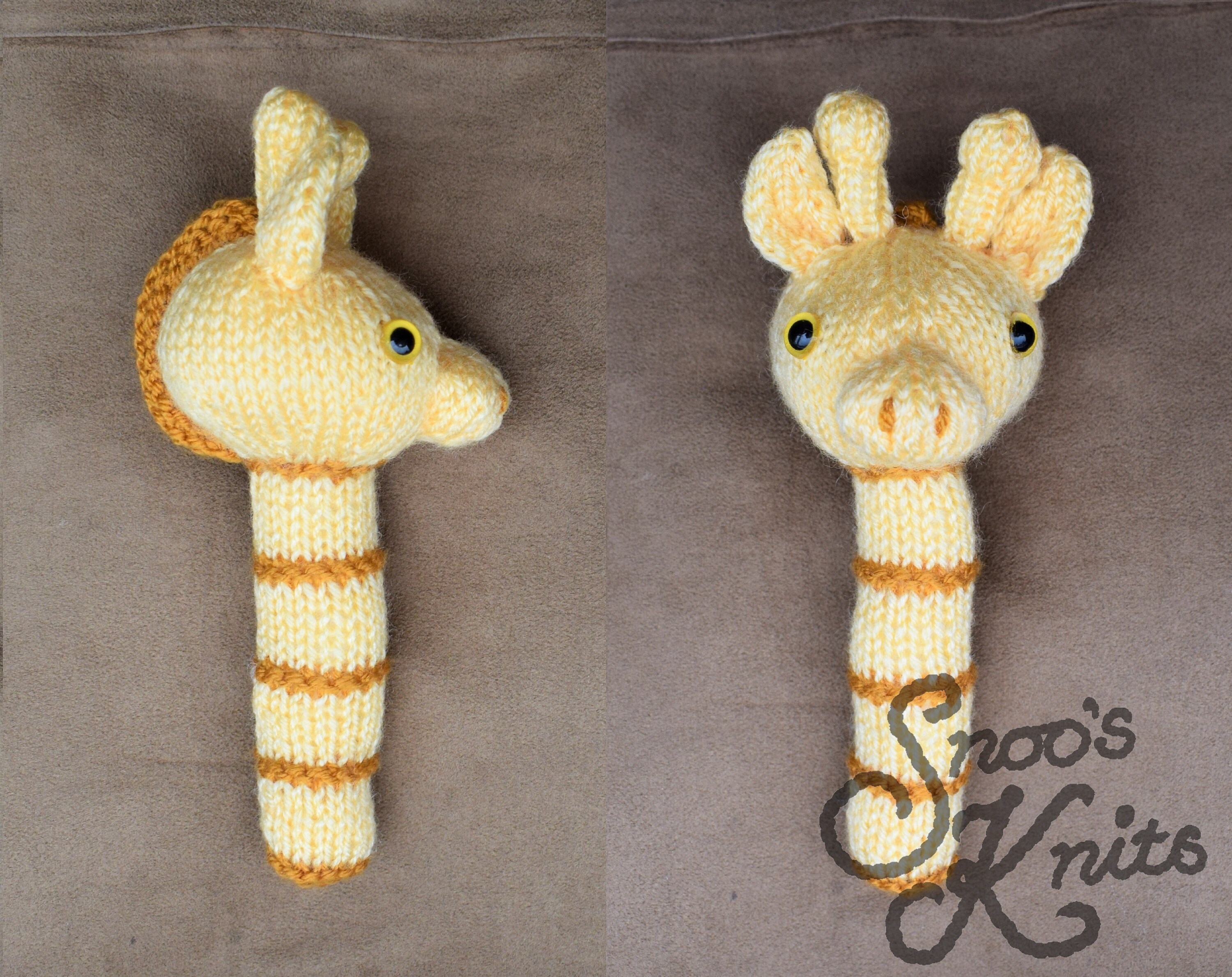 Baby Rattles Knitting Pattern Snoo's Knits – Pattern Only - Etsy