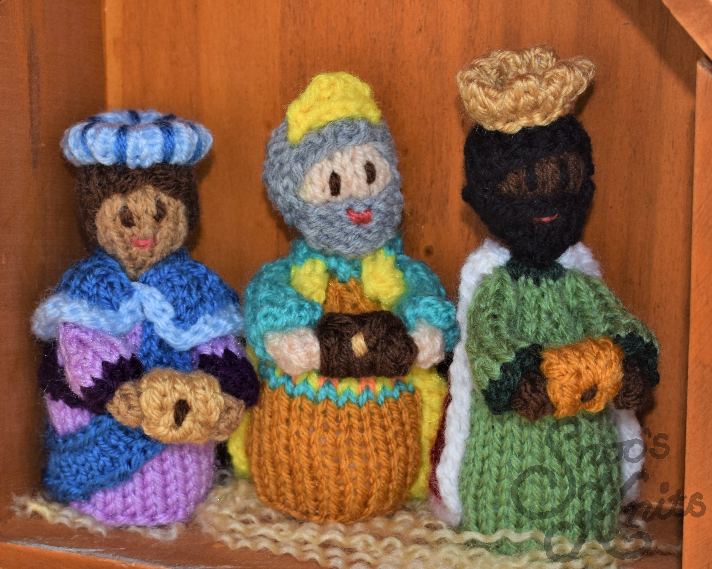 Christmas Nativity Stable Crib Scene Knitting Pattern - Etsy