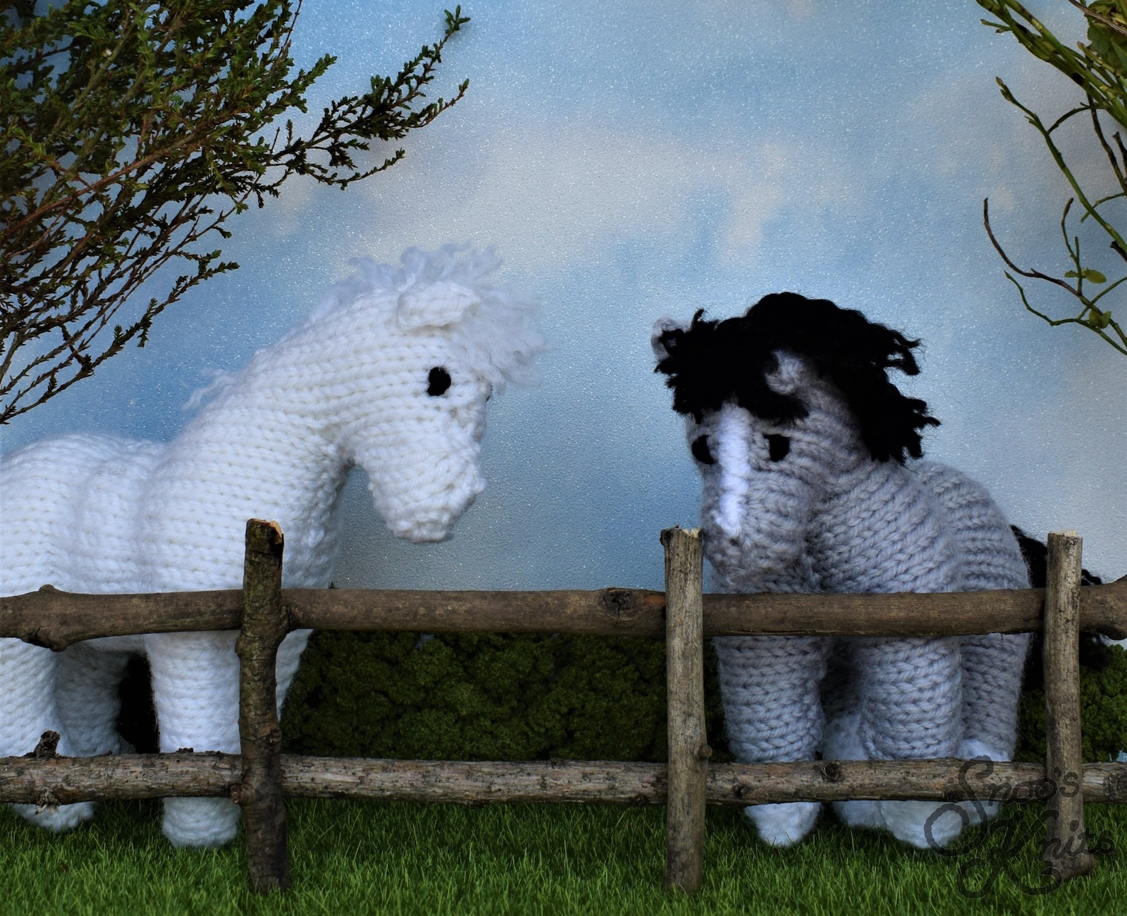 Horse Pony Knitting Pattern Snoo's Knits Pattern Only - Etsy Australia