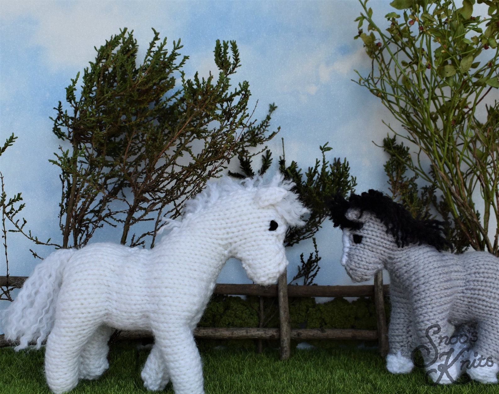 Horse Pony Knitting Pattern Snoo's Knits Pattern Only - Etsy Australia