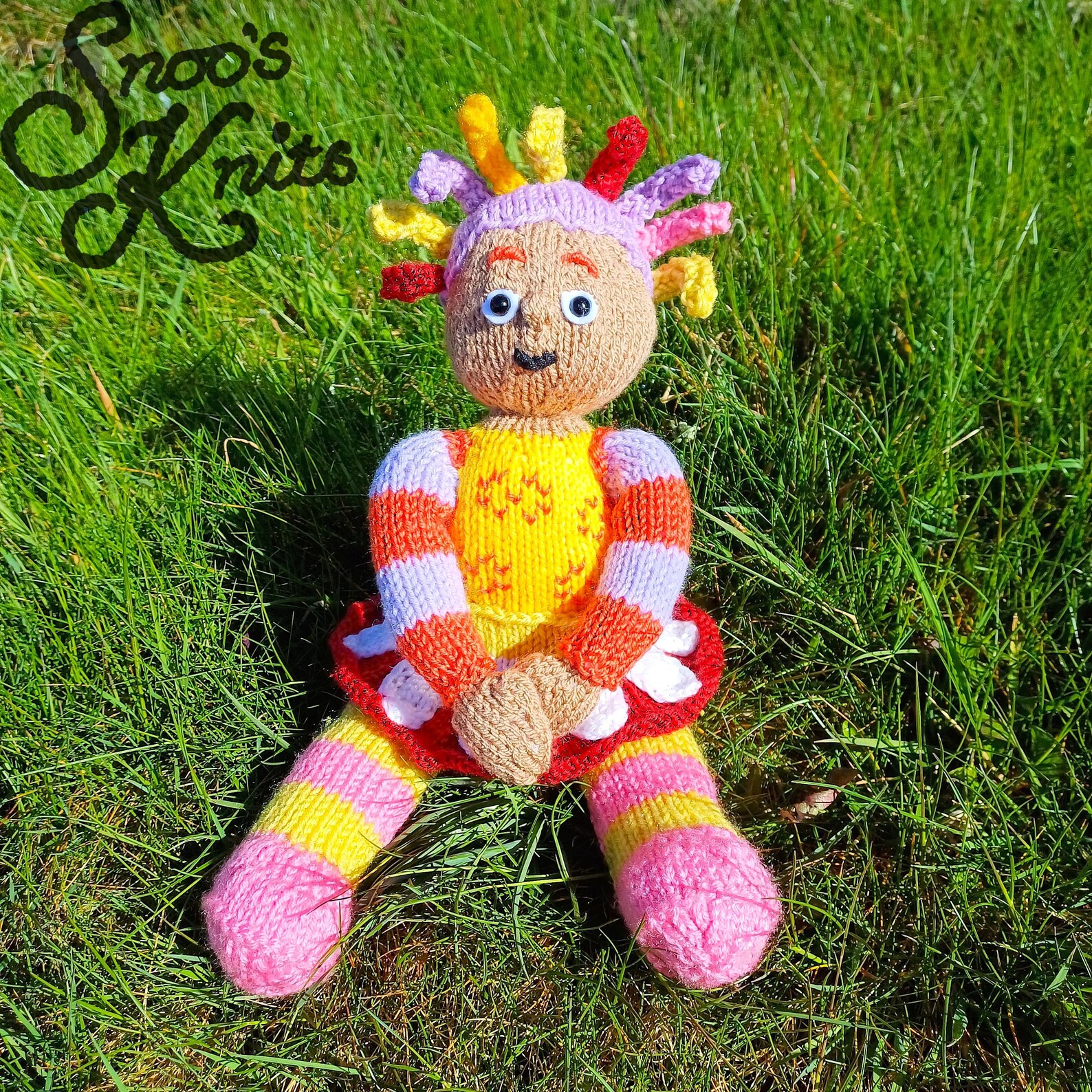 Upsy Daisy Knitting Pattern Snoo's Knits – Pattern Only - Etsy