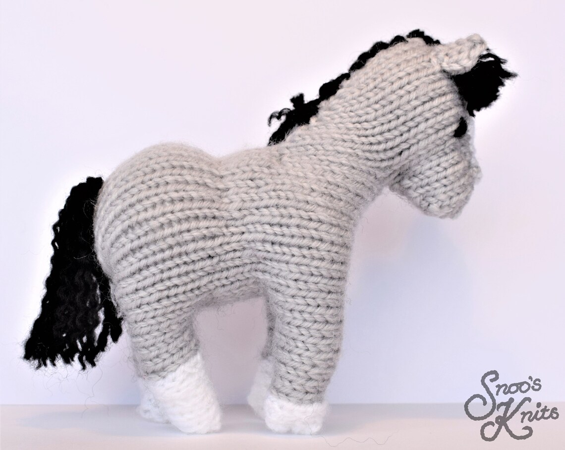Horse Pony Knitting Pattern Snoo's Knits Pattern Only | Etsy UK