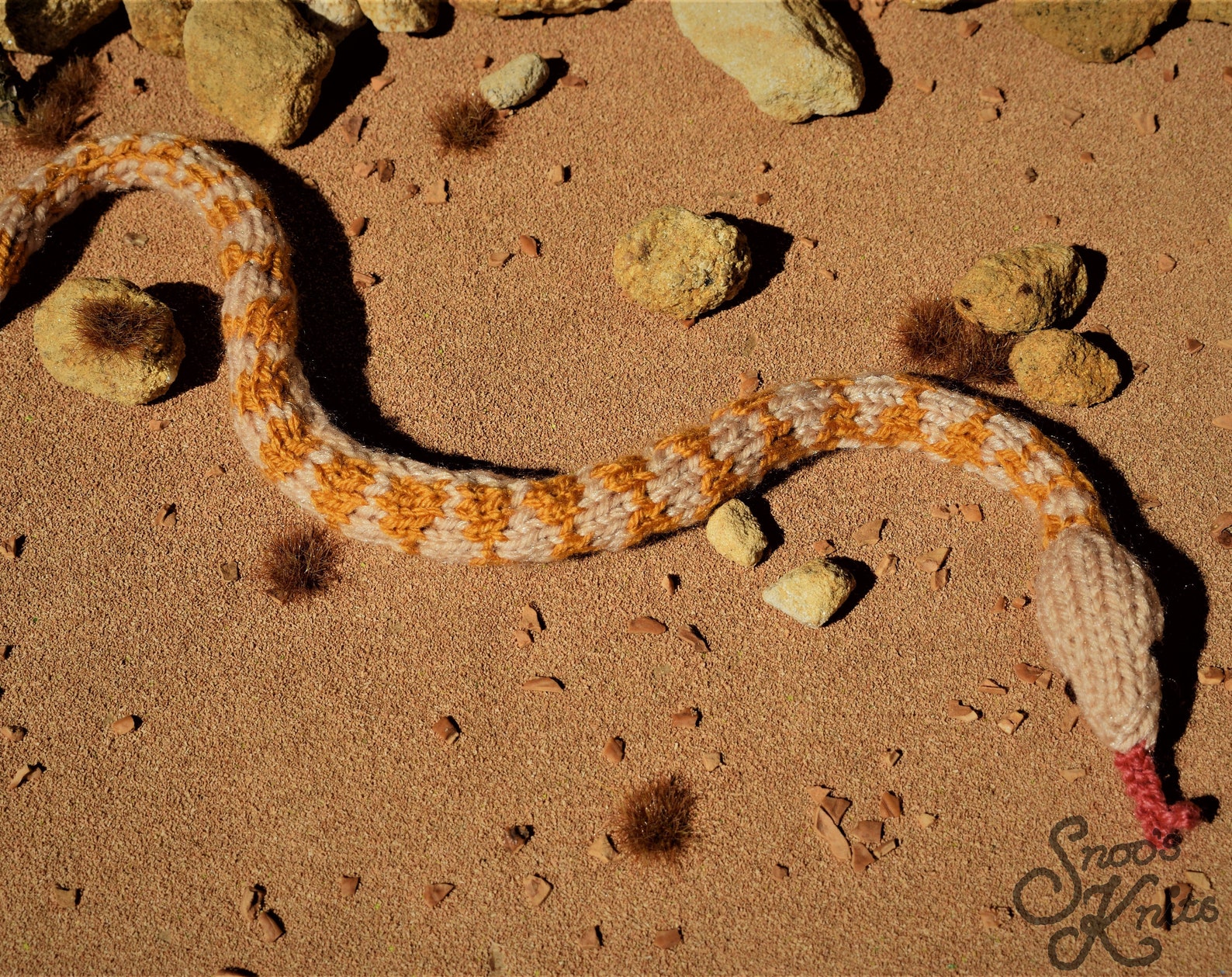 Four Snake Species Plus Basic Snakes Knitting Pattern - Etsy